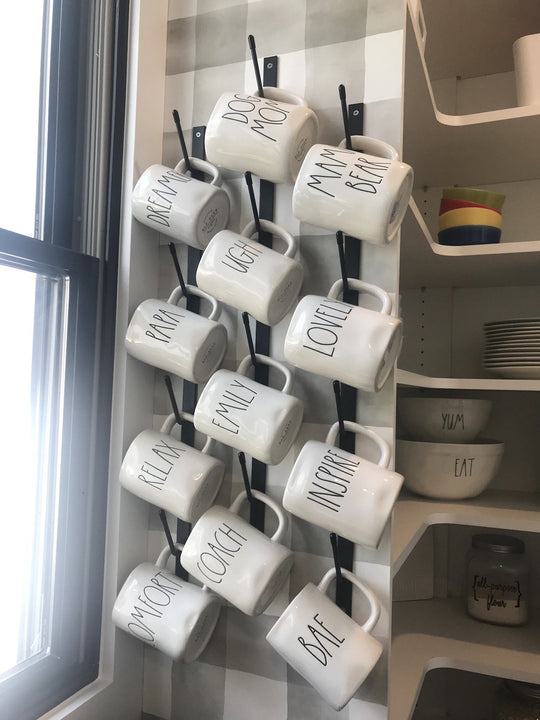 Vertical Coffee Mug Rack – Claimed Corner