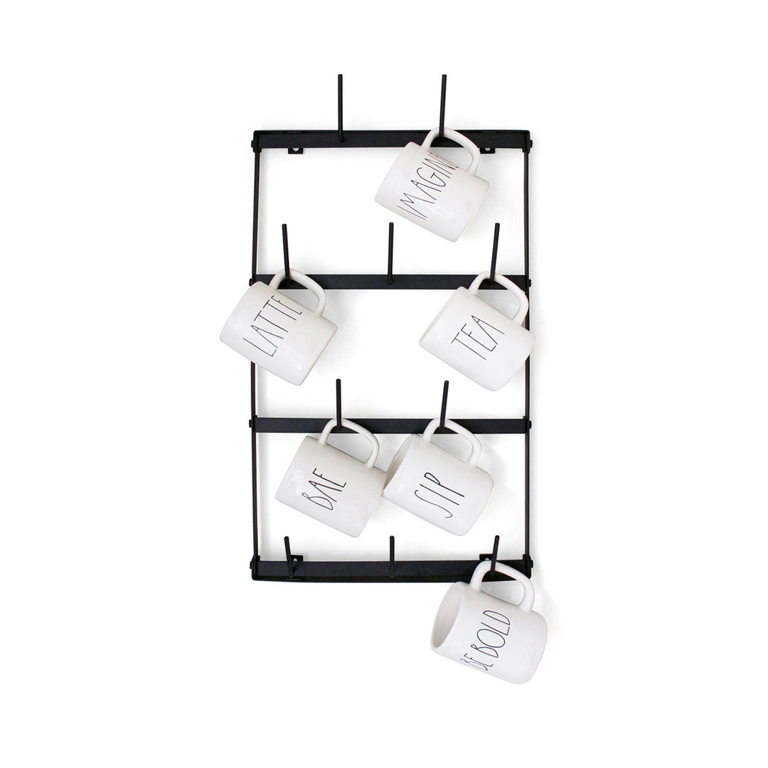Mini Metal Wall Mug Rack – Claimed Corner