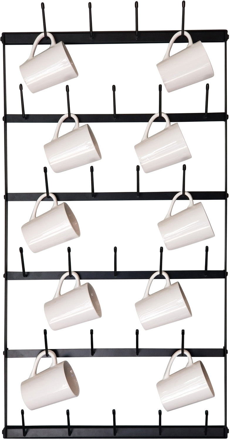 Large Metal Wall Mug Rack – Claimed Corner